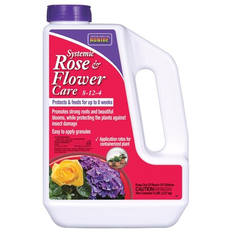 Bonide Products Systemic Rose & Flower Care Granules Insect Killer 2 lb ...