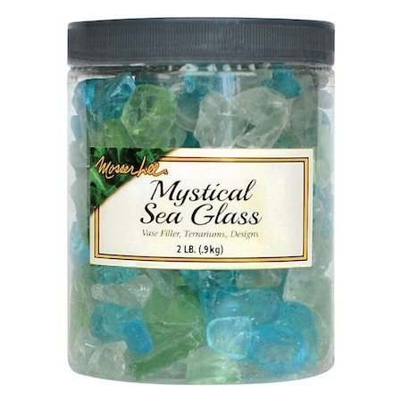 Mosser Lee Mystical Sea Glass Assorted Vase Filler 2 lb ML2151 | Zoro
