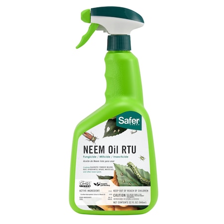 Safer Safer Brand Neem Oil Organic Insect Killer Liquid 24 oz 5180-6 | Zoro