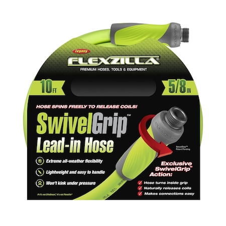 Legacy Legacy Flexzilla SwivelGrip 5/8 in. D X 10 ft. L Medium Duty ...