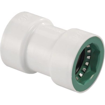 Orbit Orbit PVC-Lock Push to Connect 3/4 in. 3/4 in. D Plastic Coupling ...