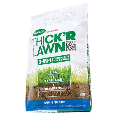 Turf Builder Scotts Turf Builder Thick'R Lawn All-Purpose Lawn ...
