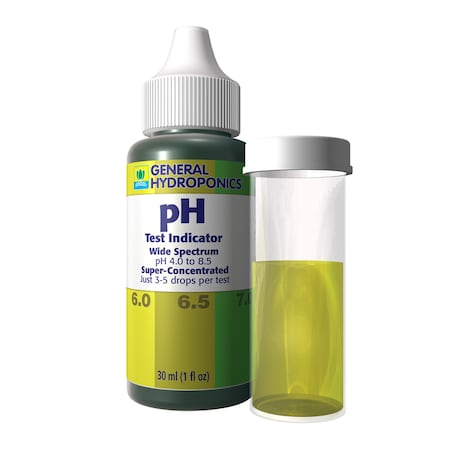 General Hydroponics pH Test Kit 1 oz HGC722145 | Zoro