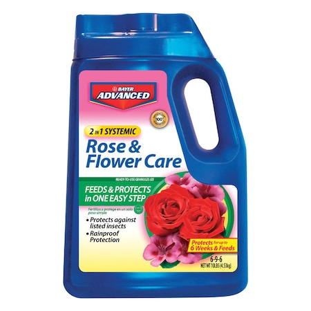 Bayer BioAdvanced 2-In-1 Systemic Granules Rose and Flower Plant Food ...