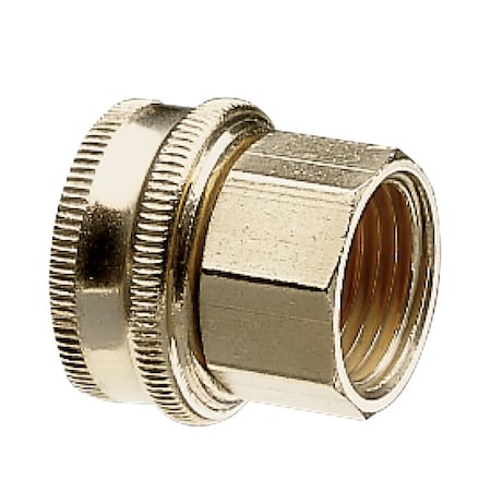Gilmour Gilmour 1/2 & 3/4 in. Brass Threaded Double Female Swivel Hose ...
