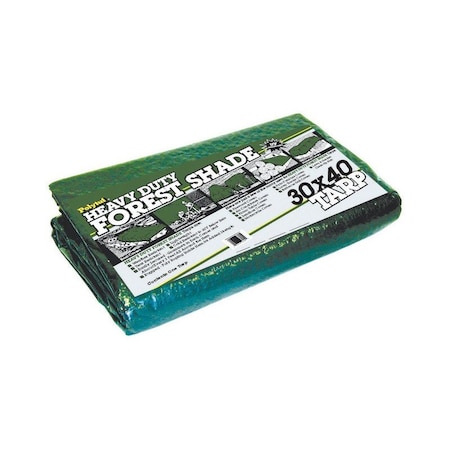 Dewitt Heavy Duty Tarp, Green A30X40 | Zoro