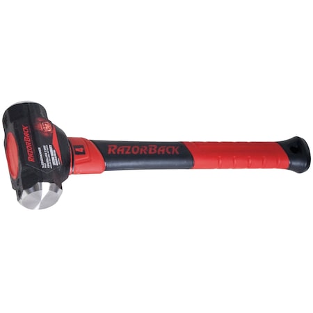 Razor-Back Razor-Back 4 lb Steel Sledge Hammer 15 in. Fiberglass Handle ...