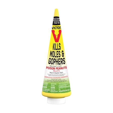 Victor Victor Toxic Poison Peanuts Pellets For Gophers and Moles 6 oz ...
