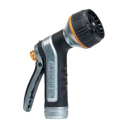 Melnor 7 Pattern Adjustable Multi-Pattern Metal Heavy-Duty Hose Nozzle ...