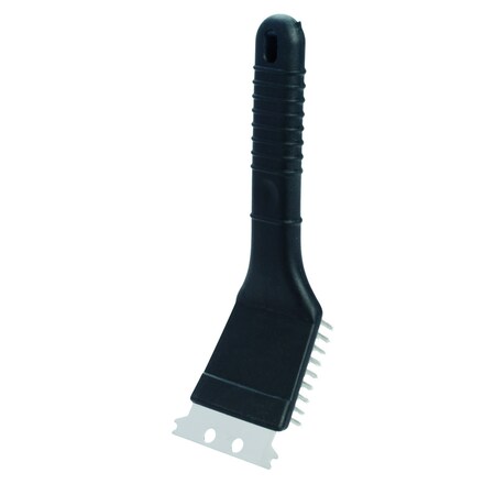Grill Mark Grill Mark Grill Brush with Scraper 3 in. H X 9 in. L X 3 in ...