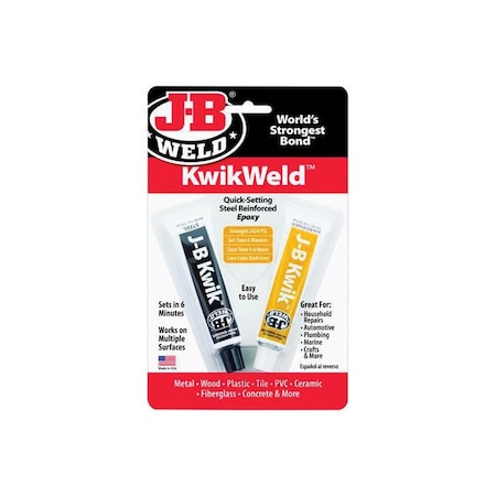 J-B Kwik J-B Weld KwikWeld High Strength Automotive Epoxy Paste 2 oz ...