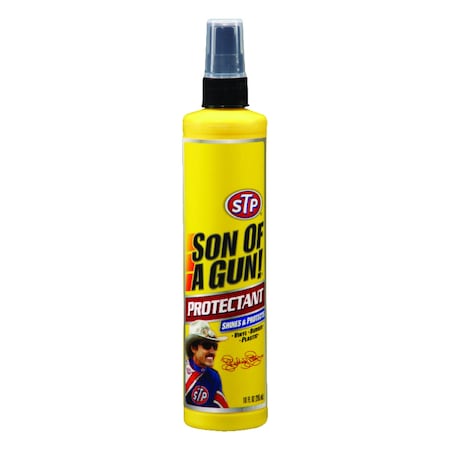 Stp Son of A Gun Plastic/Rubber/Vinyl Protectant Liquid 10 oz U65254 | Zoro