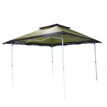 Crown Shade Canopy 11X12' Brn 4Leg MS144-150D | Zoro