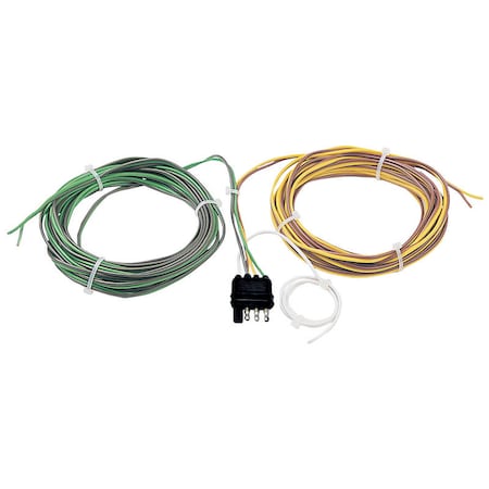 Hoppy Hopkins 4 Flat Trailer Y Wiring Harness 20 ft. 48245 | Zoro