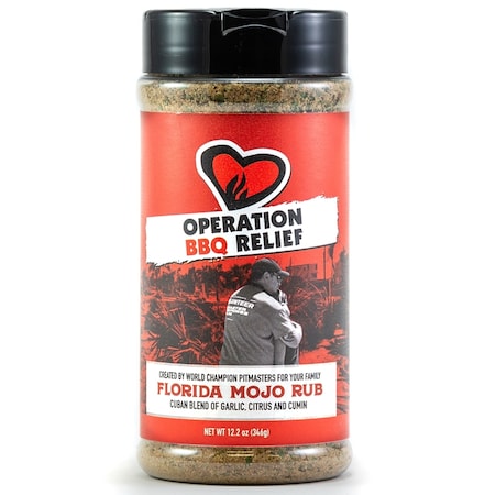 Operation Bbq Relief Bbq Rub Fl Mojo 12.2Oz OW10119 | Zoro
