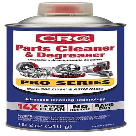 Crc CRC Pro Series Parts Cleaner and Degreaser 18 oz Liquid 1751863 | Zoro