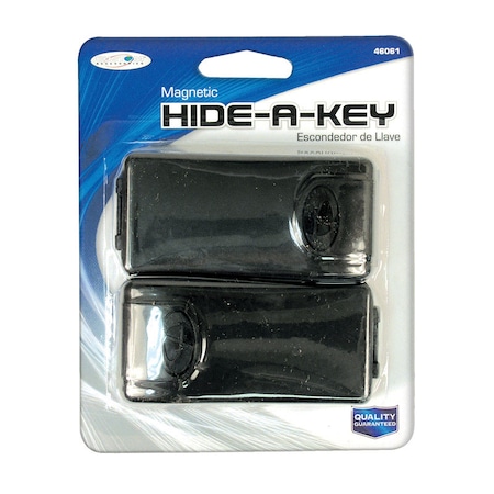 Custom Accessories Black Plastic Concealment Box, PK2 46061 | Zoro