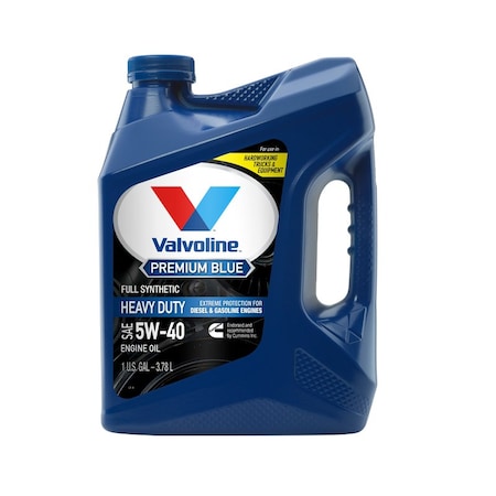 Zerex Valvoline 5W-40 Diesel Engine Heavy Duty Engine Oil 1 gal 774038 ...