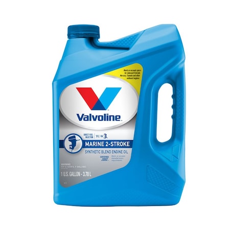 Zerex Valvoline TC-W3 2 Cycle Engine Outboard Engine Oil 1 gal 773735 ...