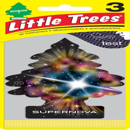 Little-Trees Little Trees Multicolored Supernova Air Freshener 3 pk U3S ...