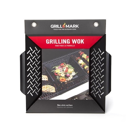 Grill Mark Grill Mark Steel Wok Topper 12 in. L X 12 in. W 1 pk ...