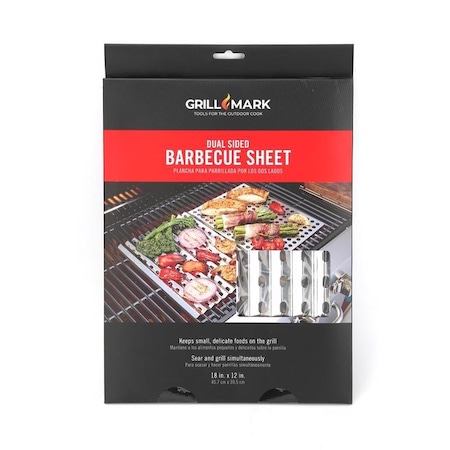 Grill Mark Grill Mark Stainless Steel Grilling Mesh Sheet 18 in. L X 12 ...