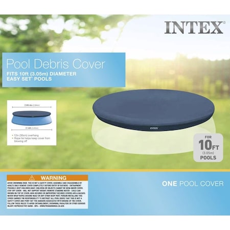 Intex Pool Cover 12 in. H X 10 ft. W X 10 ft. L 28021E | Zoro