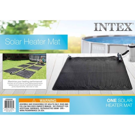 Intex Intex Solar Pool Heater Kit 47 in. H X 47 in. W 28685E | Zoro