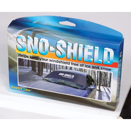 Custom Accessories 25 in. L X 78 in. W Black Foldable Windshield Cover ...
