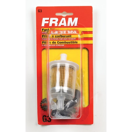 Fram Fram Conductive Plastic Fuel Filter G3 | Zoro