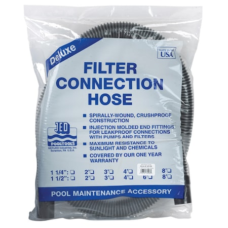 Jed Pool Tools JED Pool Tools Deluxe Filter Connection Hose 1.25 in. W ...