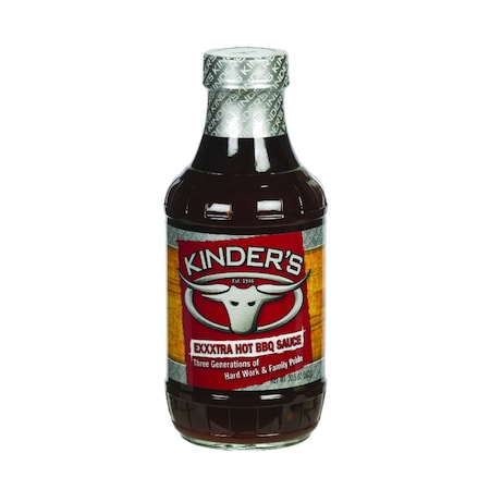 Kinders Extra Hot BBQ Sauce 20.5 oz 65566 | Zoro