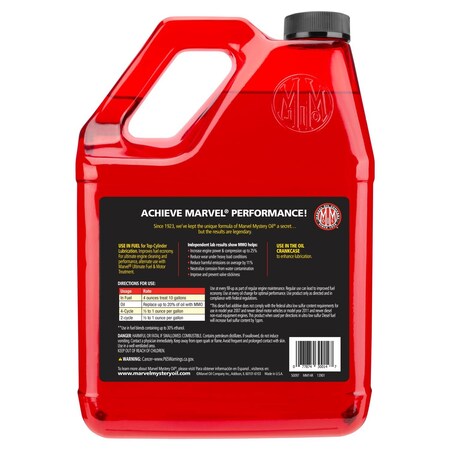 Marvel Mystery Oil Marvel Diesel/Gasoline Fuel Treatment 1 gal MM14R | Zoro