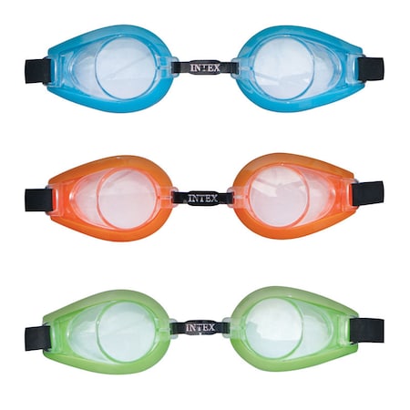 Intex Recreation Intex Assorted Polycarbonate Goggles 55602E | Zoro
