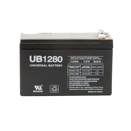 Upg UPG UB1280 8 Ah Universal Battery 86449 | Zoro