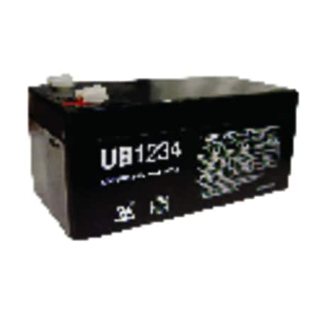 Universal UPG UB1234 3.4 Ah Lead Acid Battery 86482 | Zoro