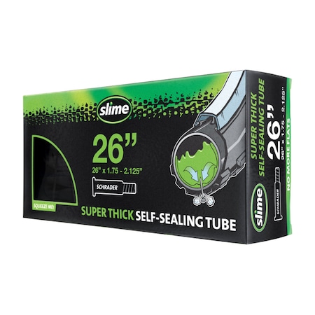 Slime Slime Smart Tube 26 in. Rubber Bicycle Inner Tube 1 pk 30081 | Zoro