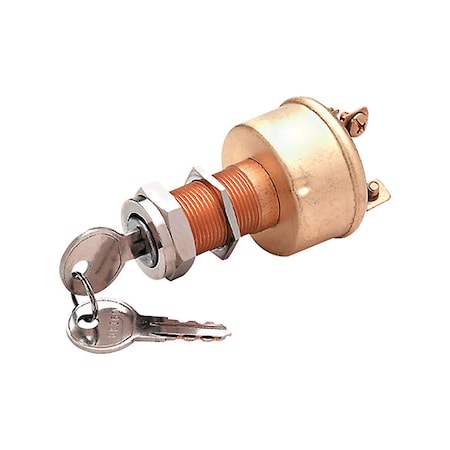 Seachoice Seachoice Ignition Starter Switch Heavy Duty Brass 11621 | Zoro