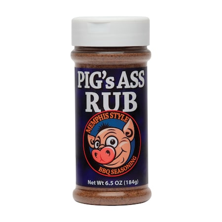 Pigs Ass Rub Pig's Ass Memphis Style BBQ Seasoning 6.5 oz OW85100 | Zoro