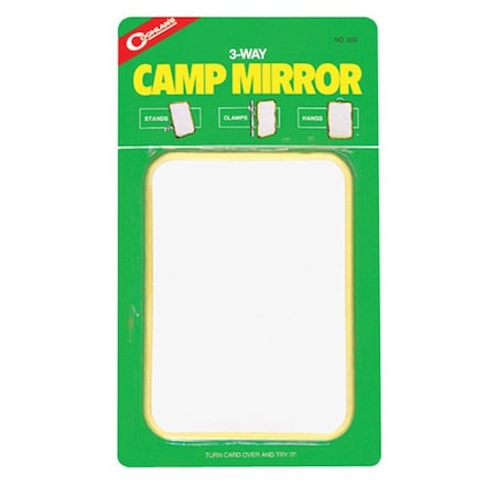 Coghlans White Camp Mirror 7 in. H X 5 in. L 1 pk 650 | Zoro