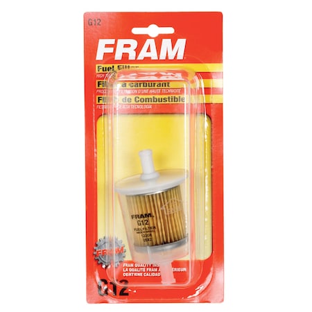 Fram Fram Conductive Plastic Fuel Filter G12 | Zoro