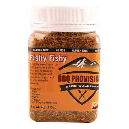 5280 Culinary Bbq Rub Fishy Fishy 4Oz FISHYFISHYRB-CS | Zoro