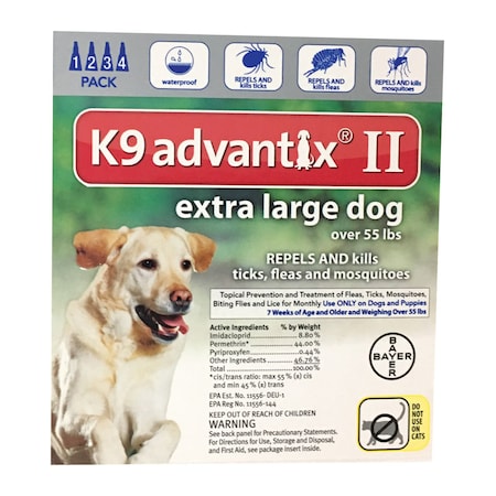 Bayer K9 Advantix Ii Xl Dog 81520410-AXB | Zoro