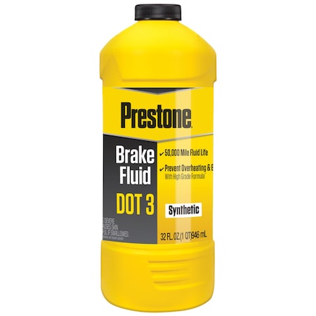 Prestone Prestone DOT 3 Brake Fluid 32 oz AS401Y | Zoro