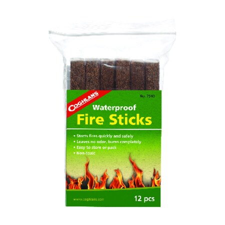 Coghlans Fire Sticks Brown Fire Starter 3 in. H X 1 in. W X 5 in. L ...