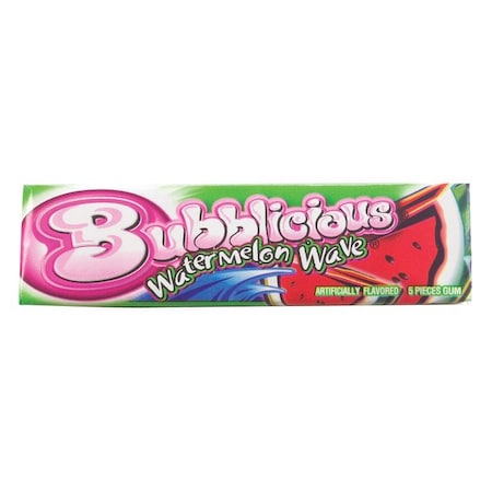 Halls Bubblicious Watermelon Wave Chewing Gum 5 pc 91758 | Zoro
