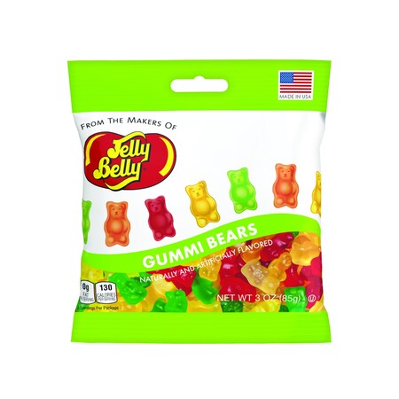 Jelly Belly Assorted Gummi Bears 3 oz 45116 | Zoro