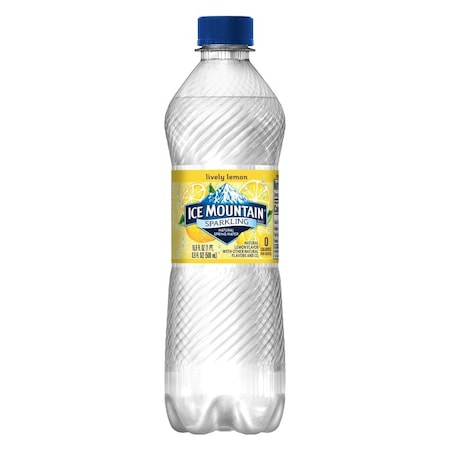 Nestle Waters Nestle Waters Ice Mountain Lemon Sparkling Spring Water ...