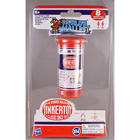 Super Impulse Super Impulse World's Smallest Tinker Toys Multicolored ...