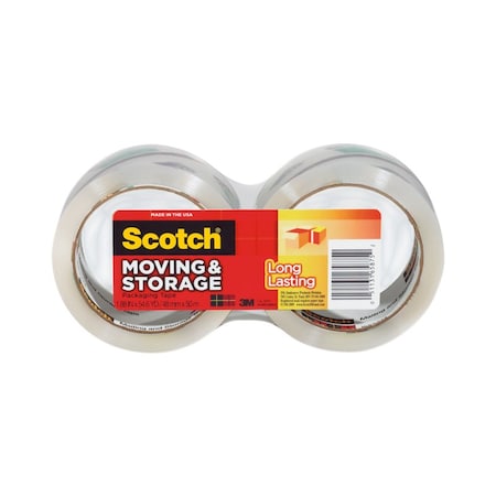 3M Scotch 1.88 in. W X 54.6 yd L Packaging Tape 3650-2 | Zoro